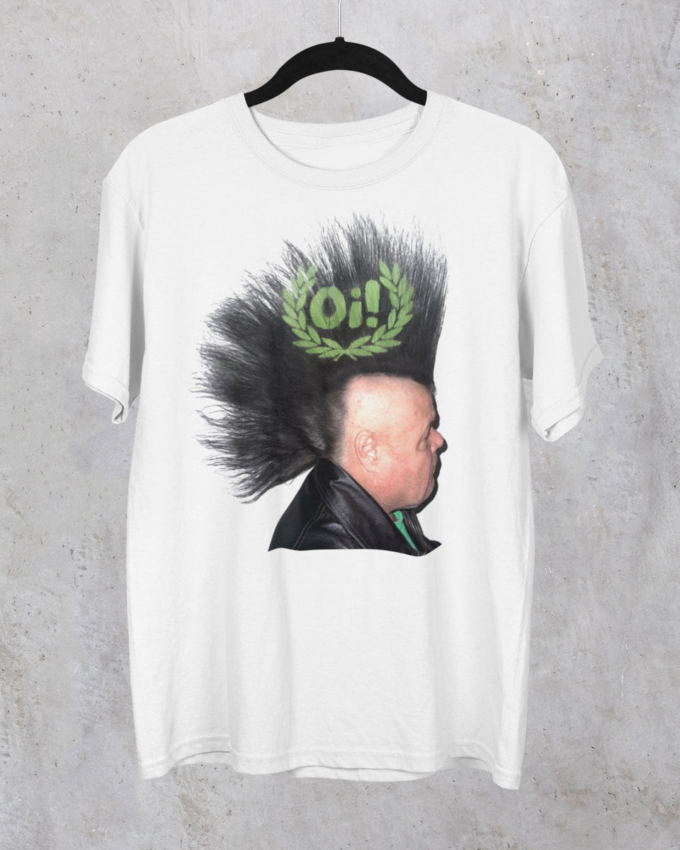 Oi! Mohawk Bob T-Shirt – The Comedy Outlet