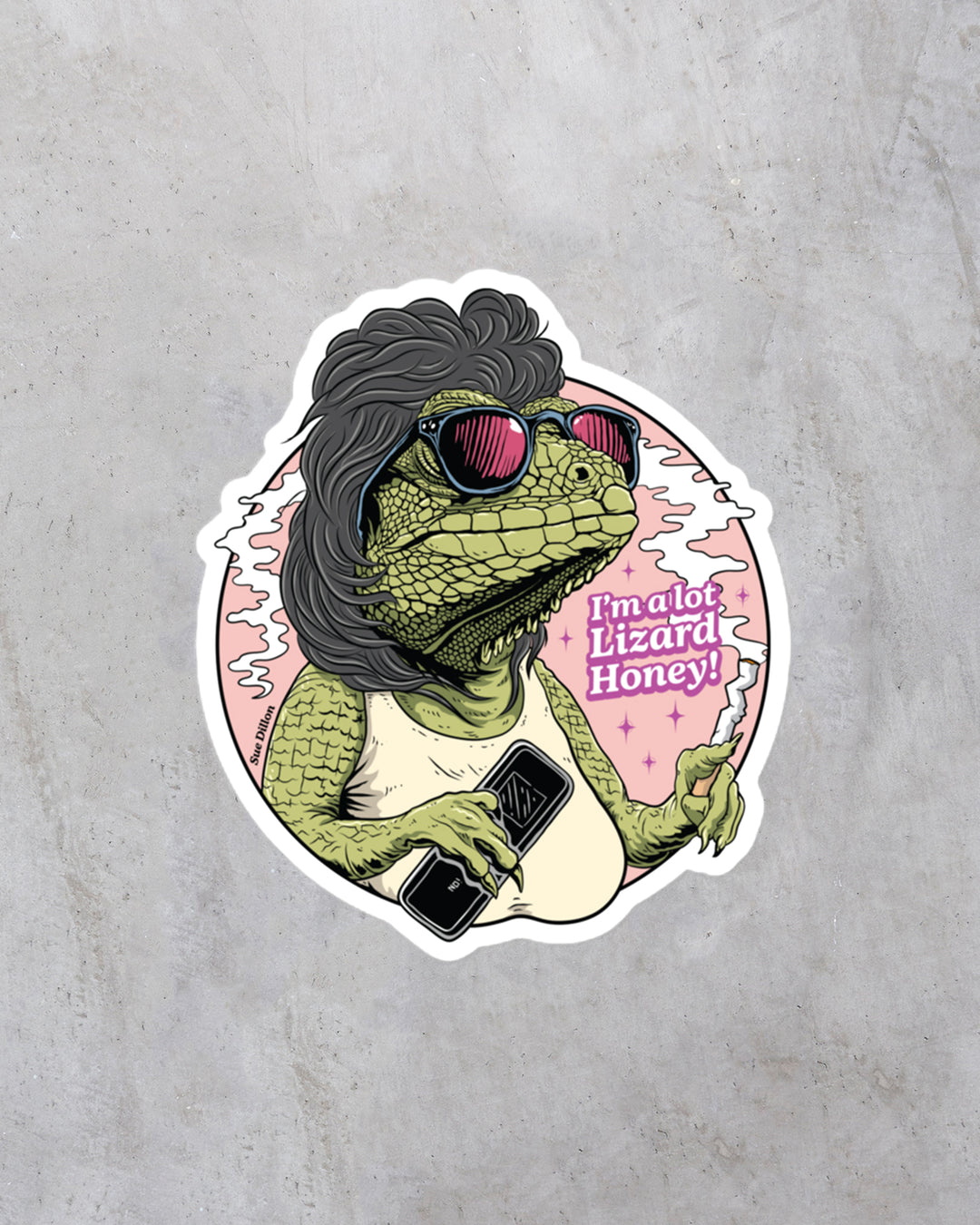 Lizard honey Sticker – The Comedy Outlet